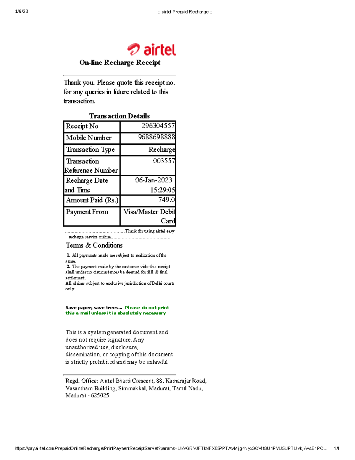 Idoc.pub airtel-prepaid-recharge-receipt-format - :: airtel Prepaid ...