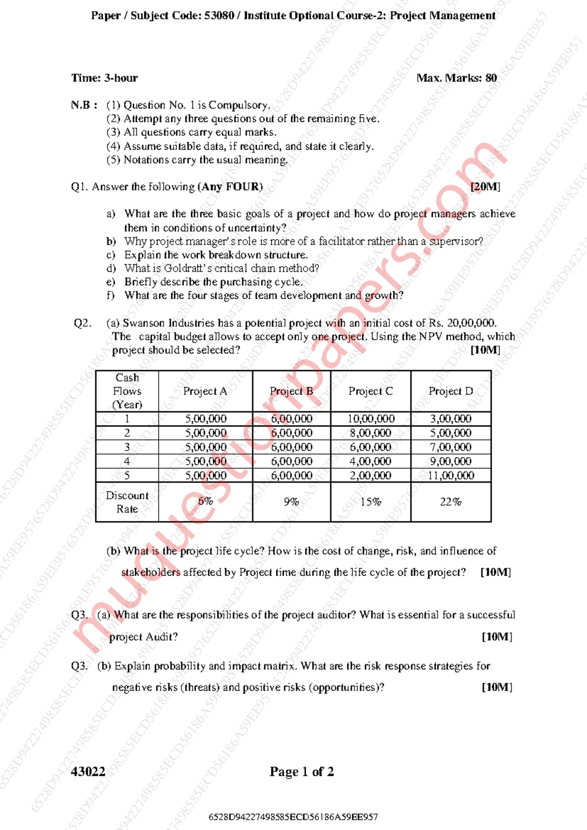 Be mechanical-engineering semester-8 2023 december iloc-ii-project-management-rev-2019-c-scheme ...