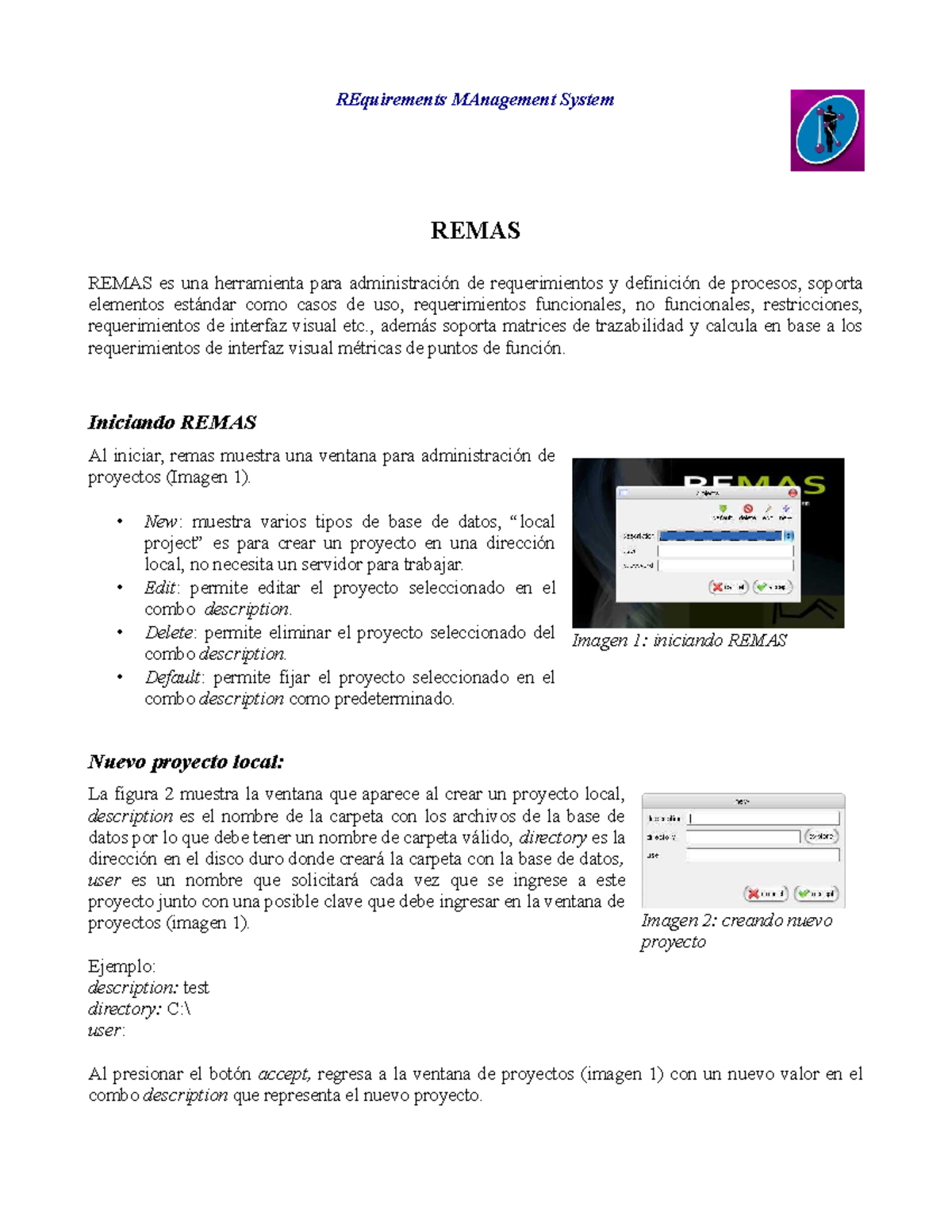 Manual de Remas - REMAS REMAS es una herramienta para administración de ...