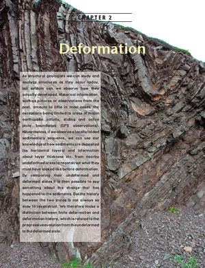 Structural Geology Midterm Studying - Descriptive analysis (what ...