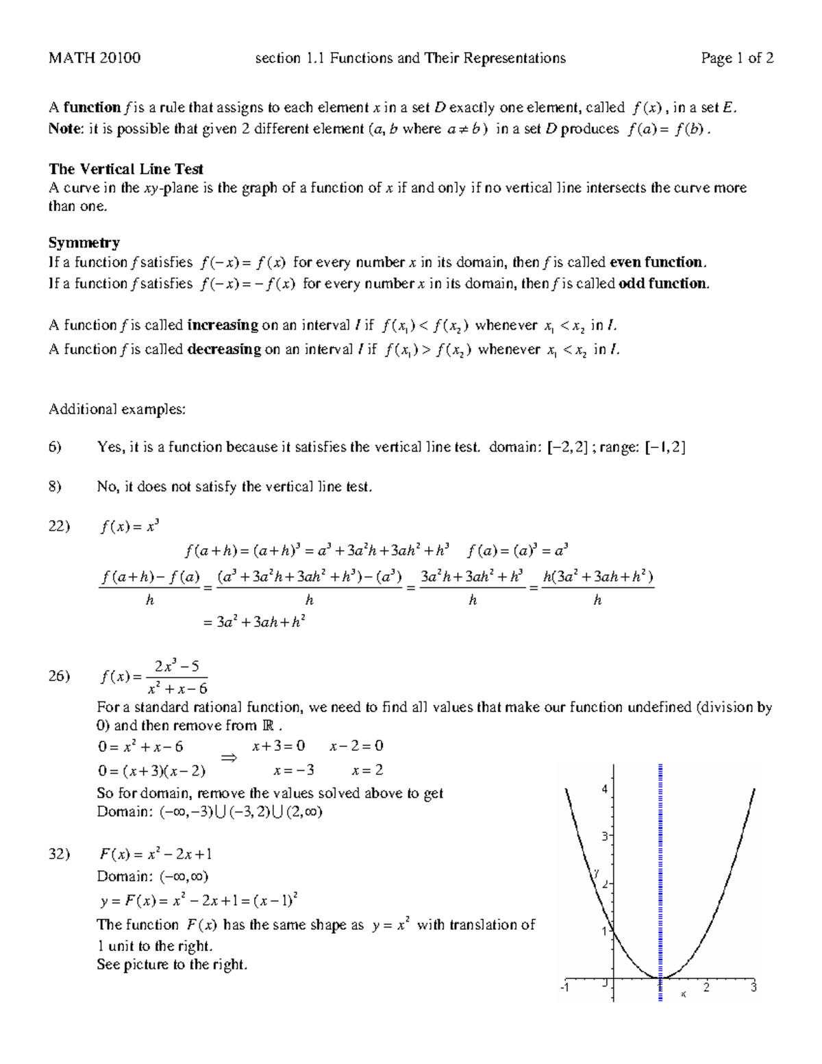 Ch1sec1-examples - Examples and Summary - MATH 20100 section 1 ...