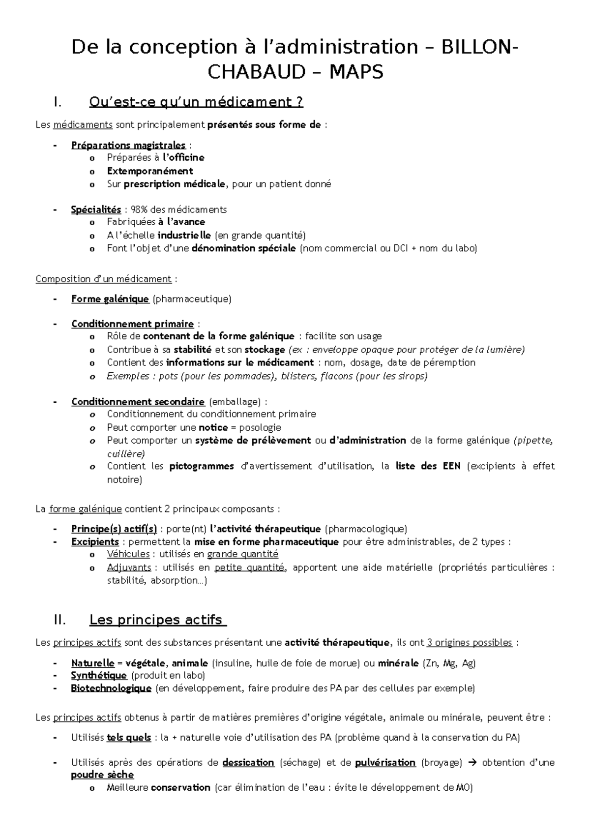 1 De la conception à l'administration 2020 - De la conception à l ...