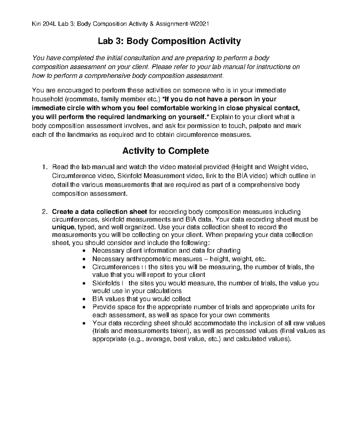 Lab 3 Activity Document - Body Composition W2021-converted - Lab 3 ...
