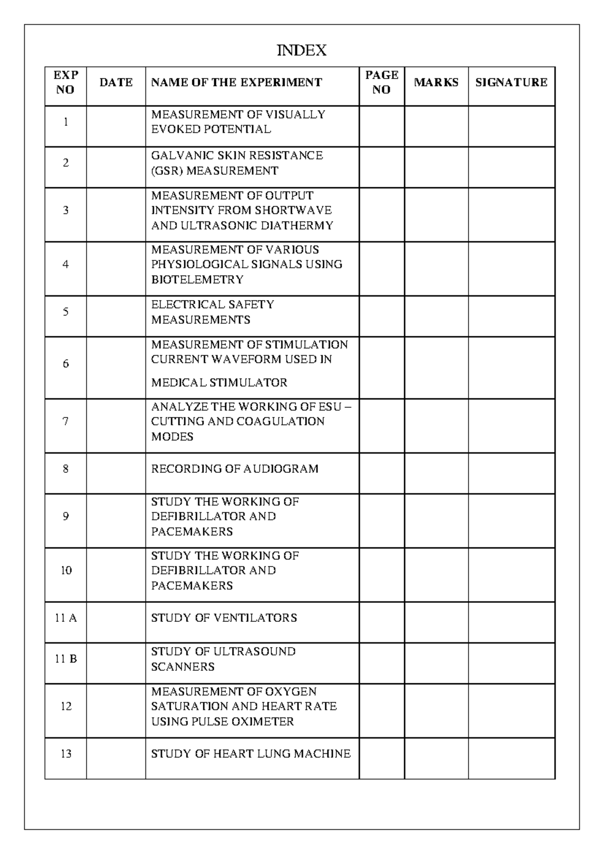 DTE LAB R2021 - Pls refer this DTE LAB Lab manual for Anna University registration 2021 - INDEX ...