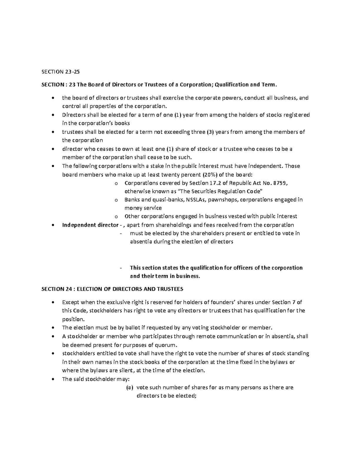 Section-23-25 - section 23-25 - SECTION 23- SECTION : 23 The Board of ...