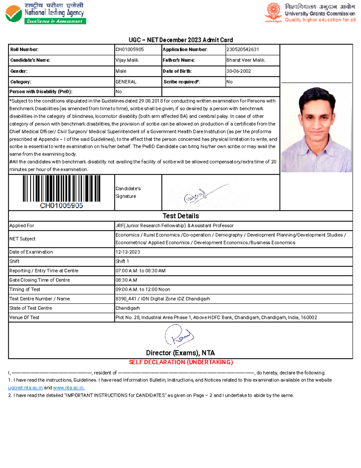 University Grants Commission (UGC)-NET India - UGC – NET December 2023 ...