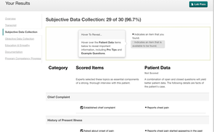 Brian Foster Chest Pain Objective Data - Overview Objective Data ...