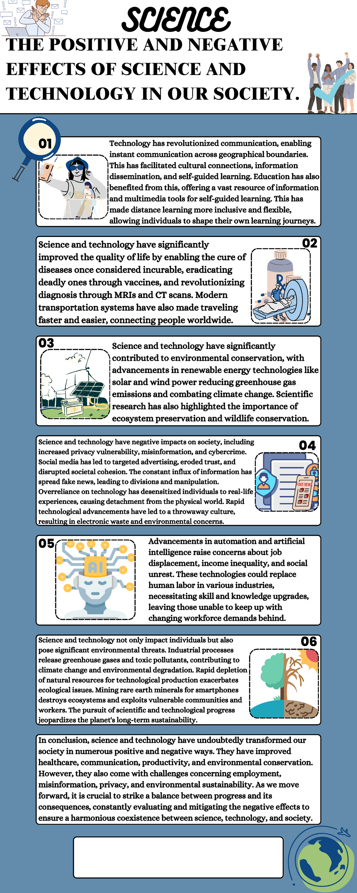Science- Infographics - Technology has revolutionized communication ...
