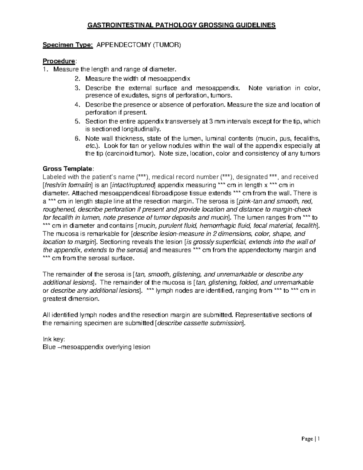 Appendix Neoplastic - Histopathology - GASTROINTESTINAL PATHOLOGY ...
