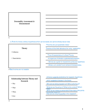 Week 15 Notes Emotional Intelligence - I. The Concept of Emotional ...