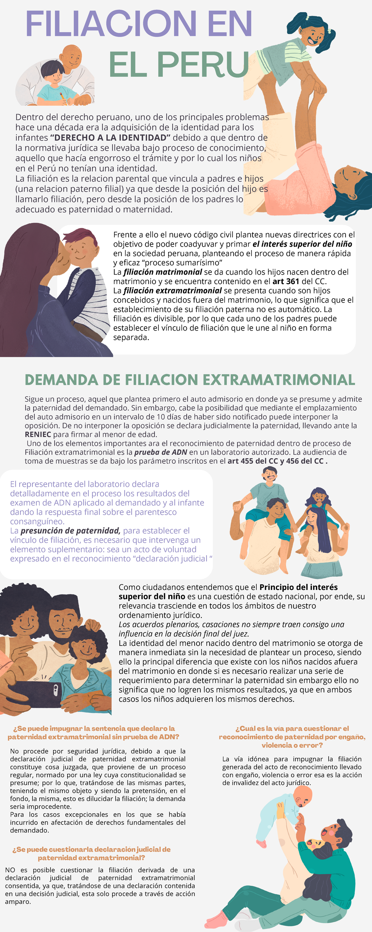 Resumen DEL Video Filiacion EN EL PERU - DEMANDA DE FILIACION ...