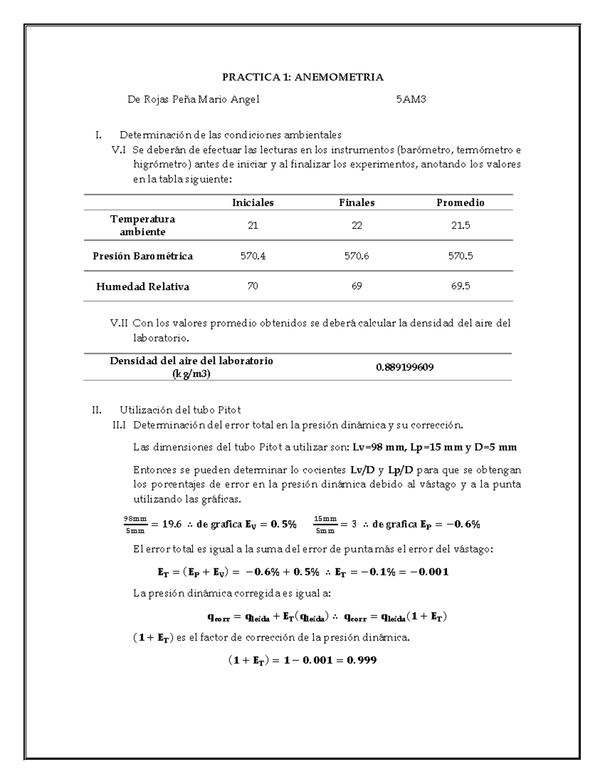 Practica 1 Anemometria - PRACTICA 1: ANEMOMETRIA De Rojas Peña Mario ...