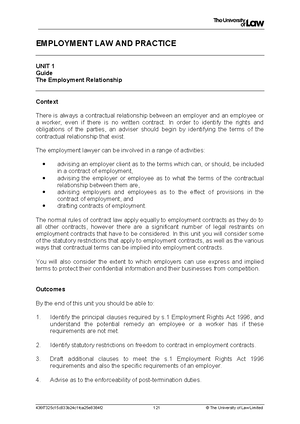 Varying a contract of employment ACAS Leaflet - Varying a contract of ...