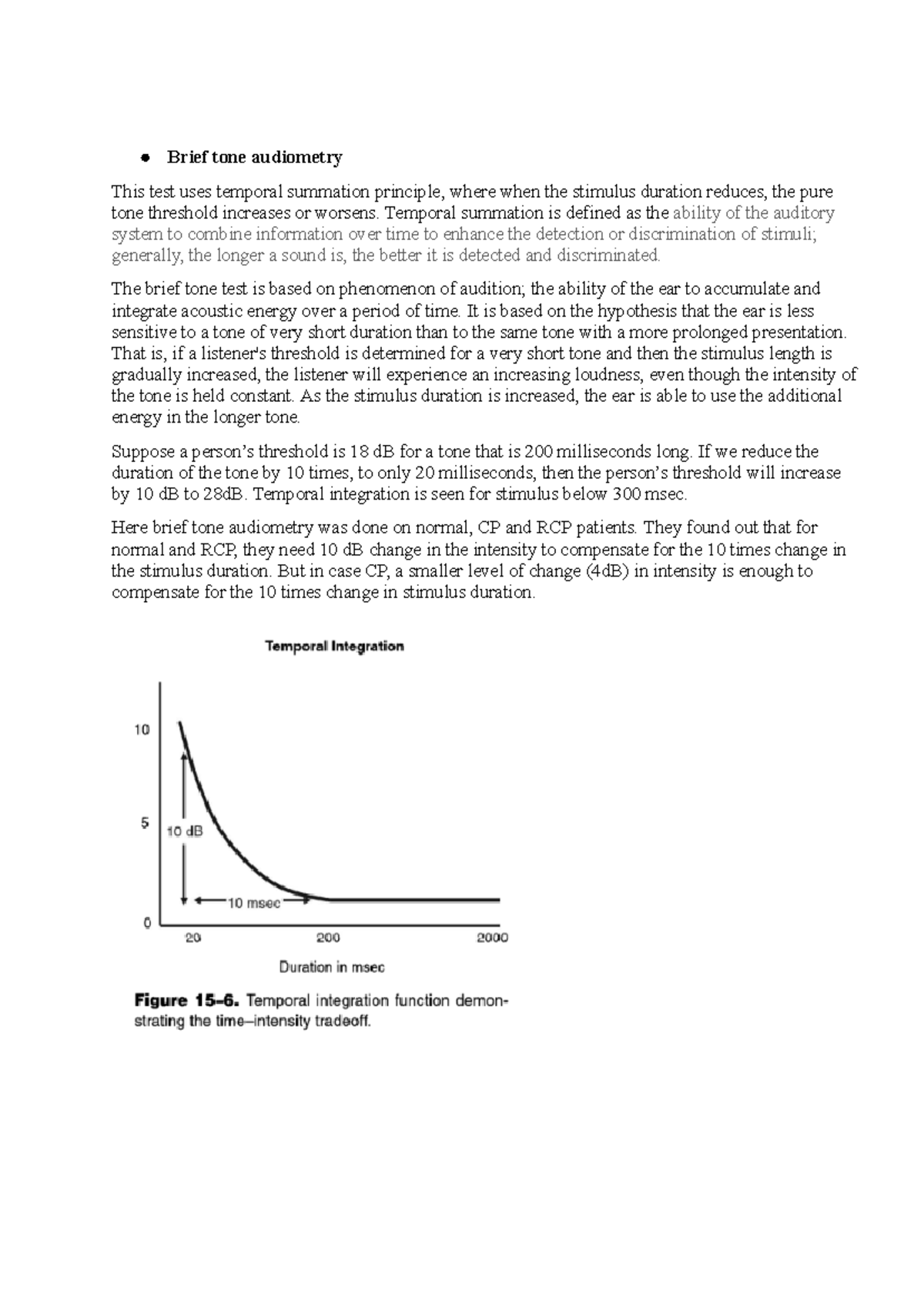 Brief Tone Ausiometry,PIPB,SPIN - Brief tone audiometry This test uses ...