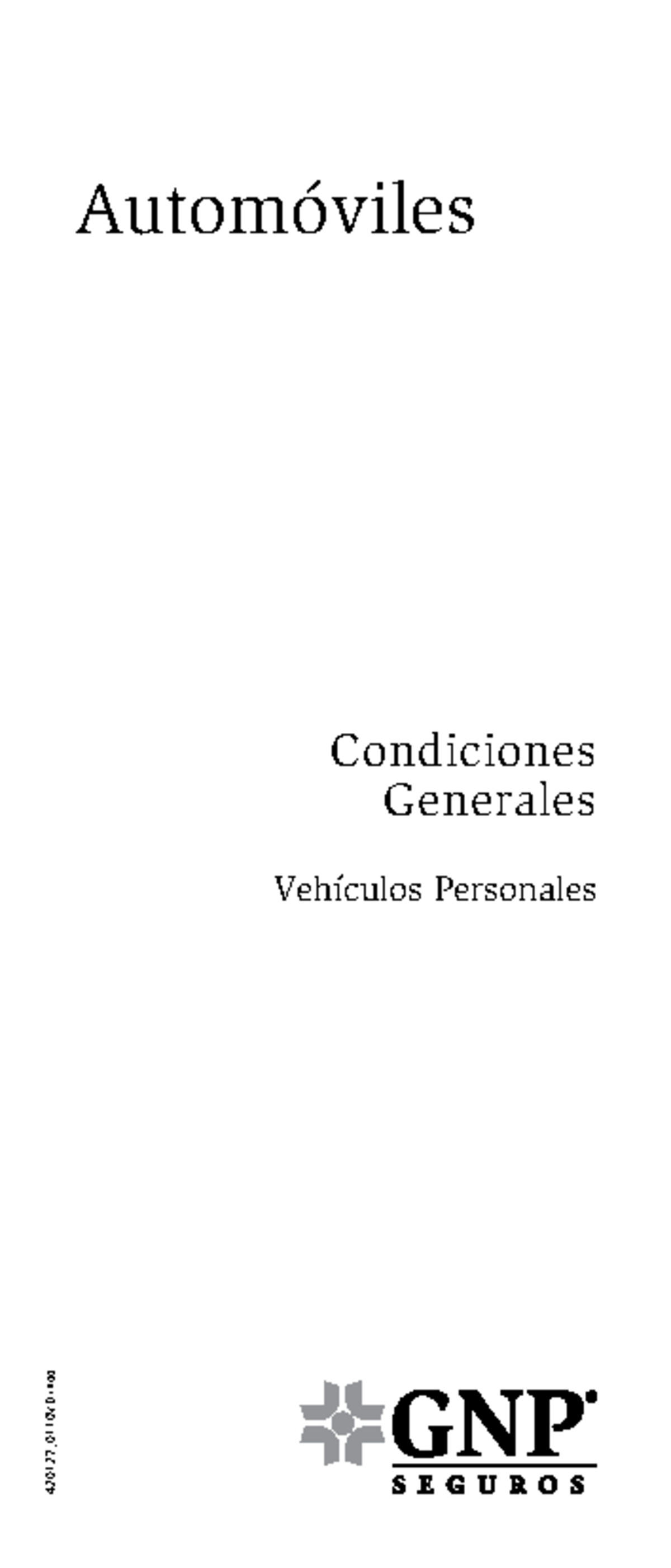 Condiciones Generales Autos 2010 - 420127_0110VD Automóviles Condiciones Generales Vehículos ...