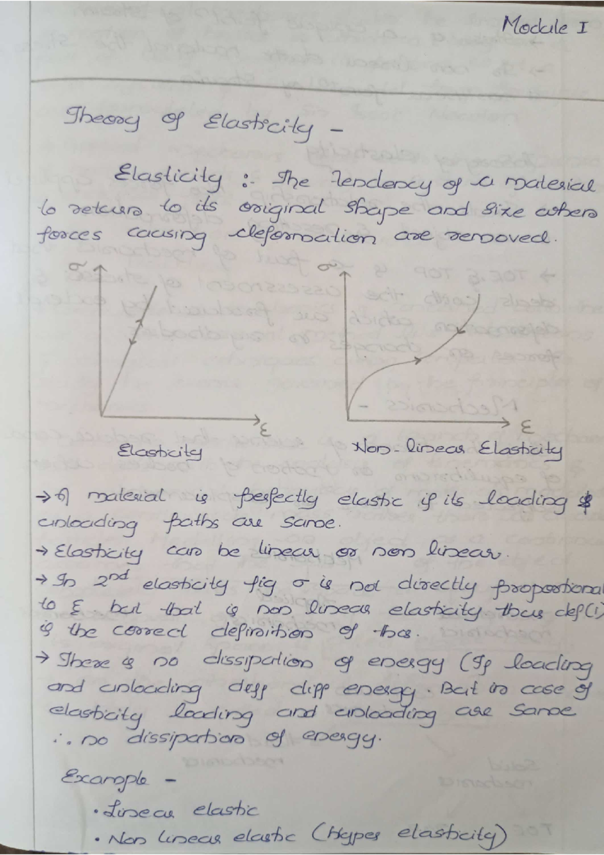 Tep 1 mod - MODULE 1 - Theory Of Elasticity - Studocu