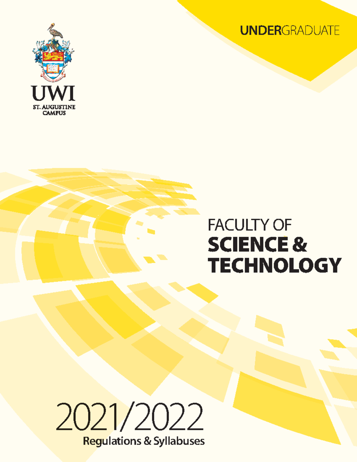 Undergraduate Faculty of Science and Technology 2021 2022 - Regulations ...