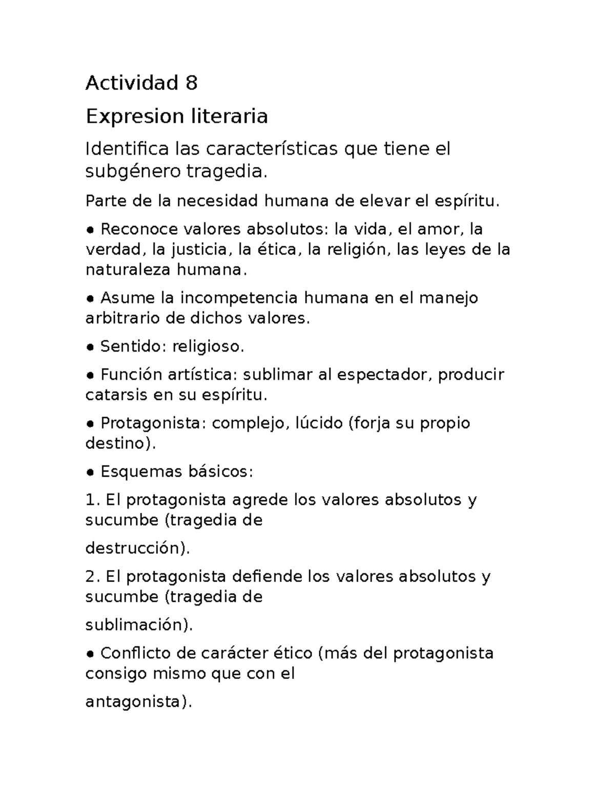 Actividad 8 expresion literaria - Actividad 8 Expresion literaria ...