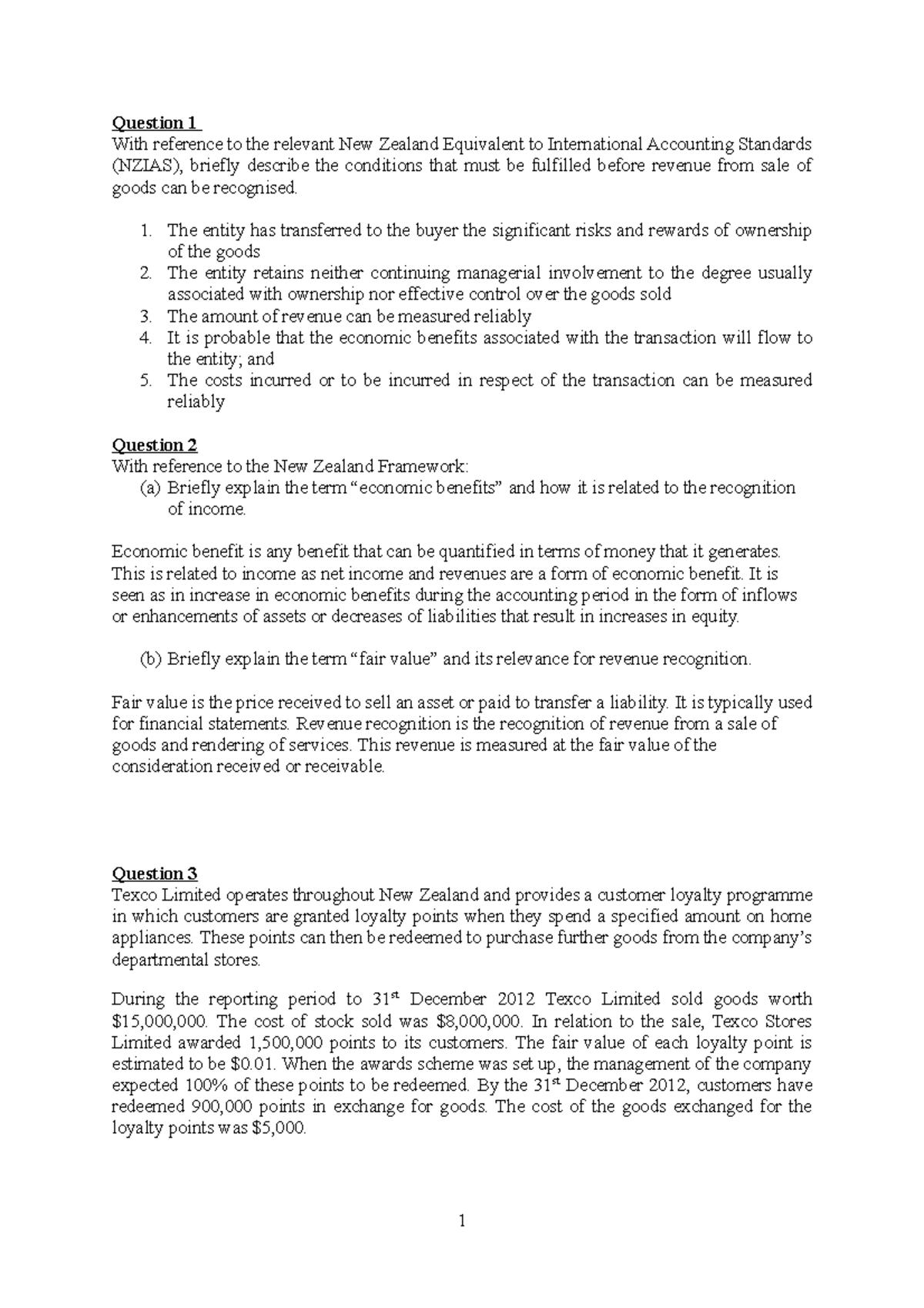 03 Tutorial Questions for Week 4 - Question 1 With reference to the ...