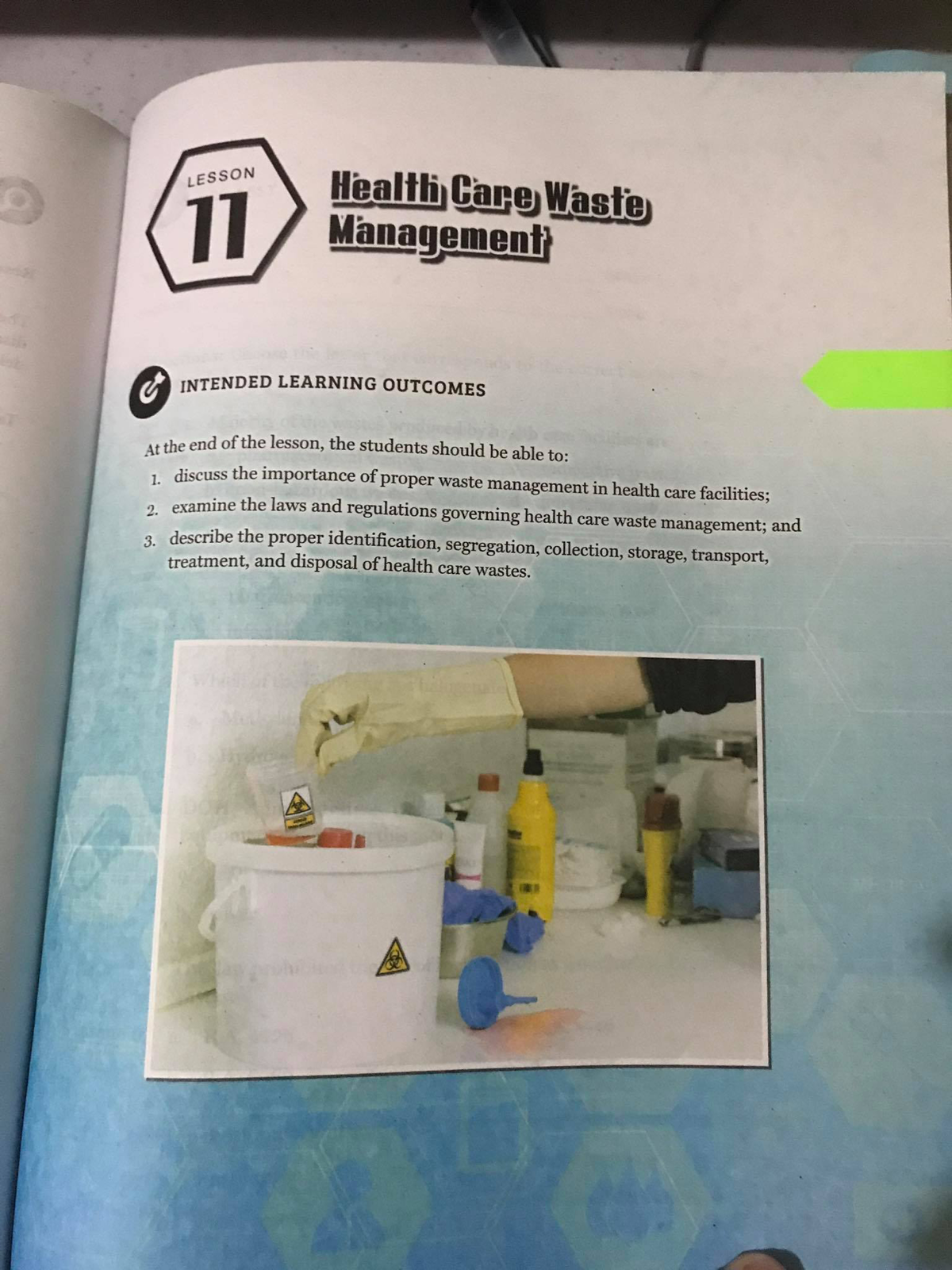 Waste-Management-XI - Notes - LESSON 11 Health Care Waste Management ...