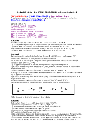 Exercices corrigés de Biochimie Structurale - h t t p : / / w w w. c h u s a. u p m c. f r / d i ...