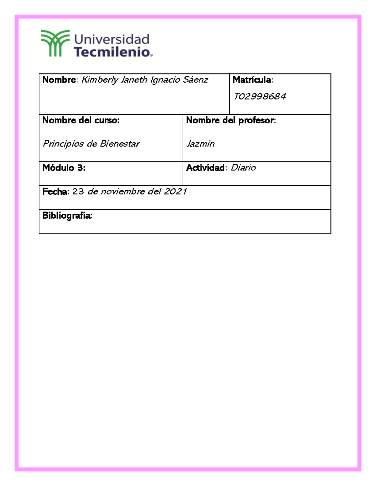 Actividad 12 - Nombre: Kimberly Janeth Ignacio Sáenz Matrícula: T ...