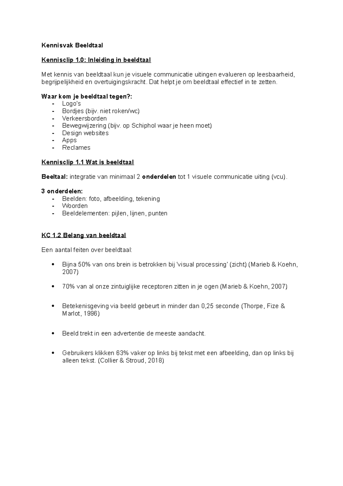 Kennisclips en samenvattingen beeldtaal merkpositionering - Beeldtaal ...