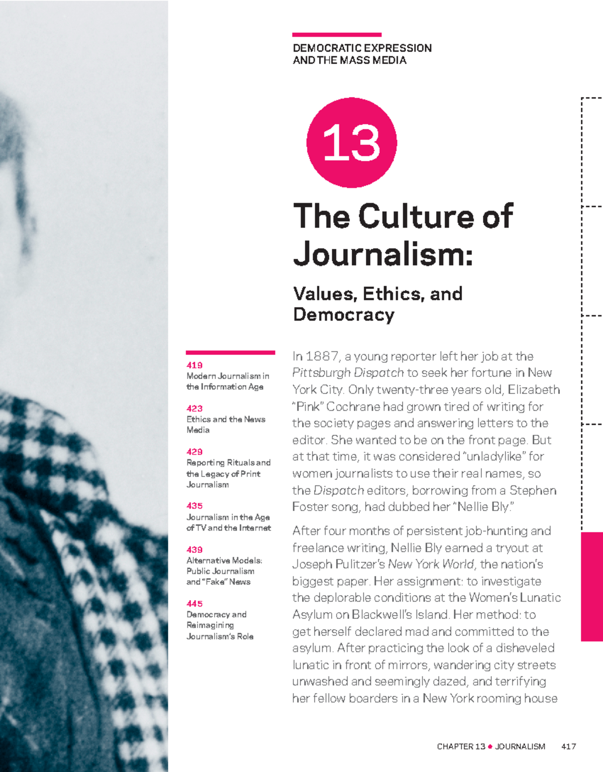 Culture-of-Journalism - DEMOCRATIC EXPRESSION AND THE MASS MEDIA The ...