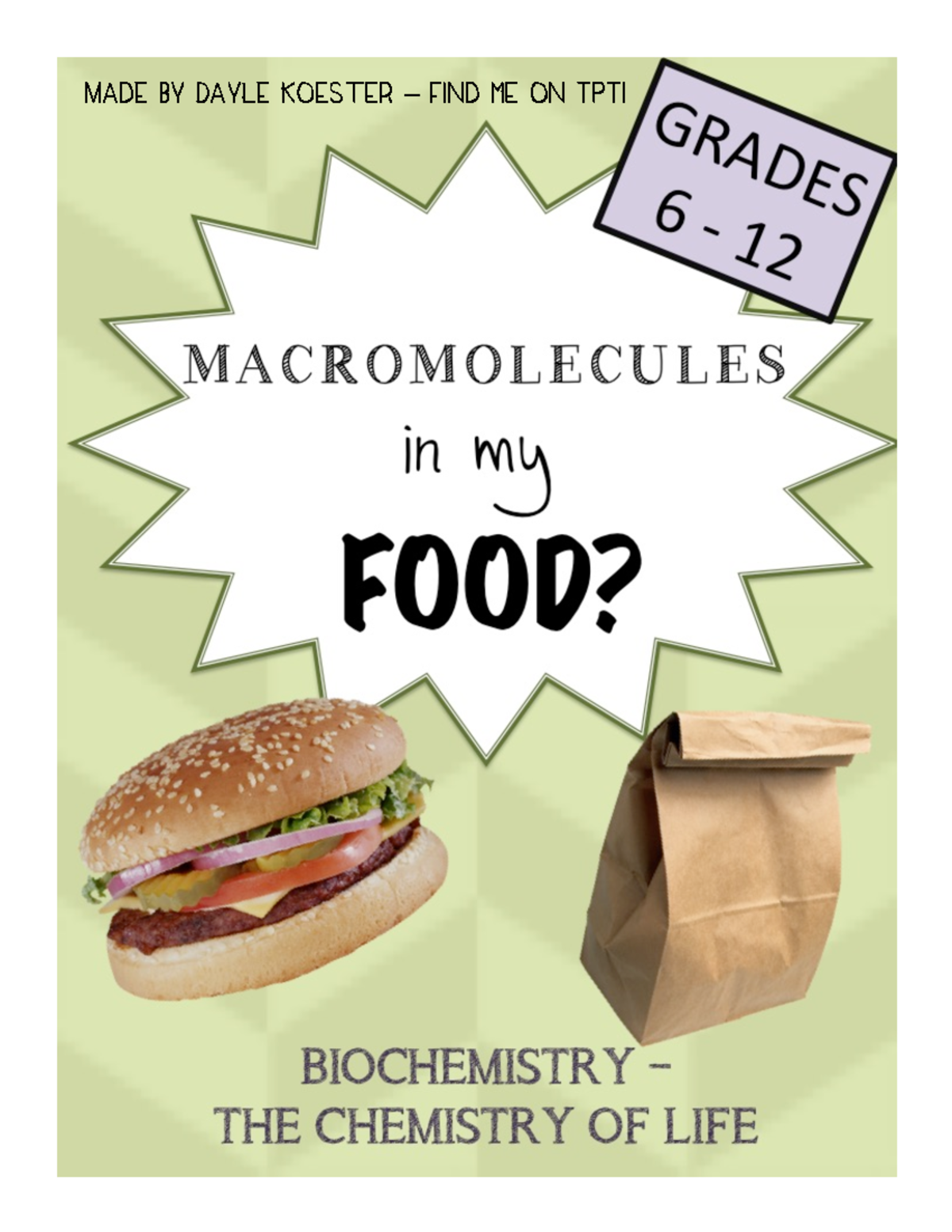Biological Macromolecules Activity Macromoleculesinmy Food-1 - ! Made ...