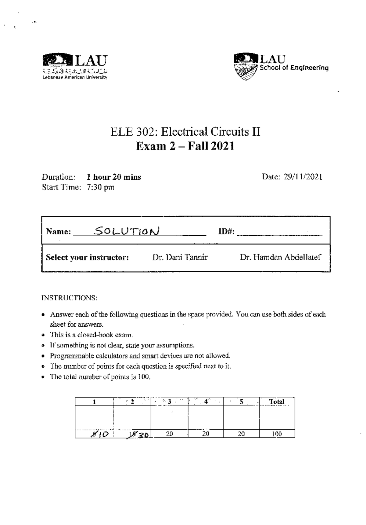 Previouse fall 2021 - It is a previous for year 2021/2022 - Electric ...