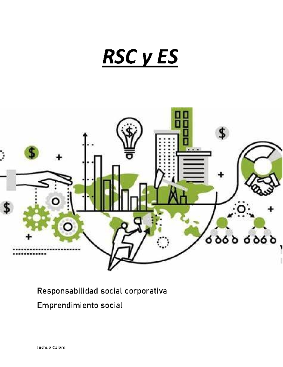 RSC y ES - Deber de RSC - Joshue Calero RSC y ES Responsabilidad social ...