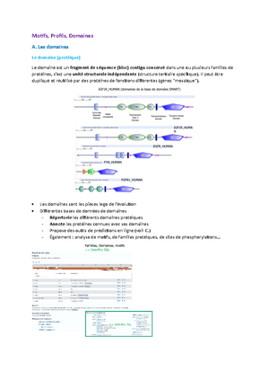 Bioinfo CM1 - cours bio informatique L3SV à l'université côte d'azur ...