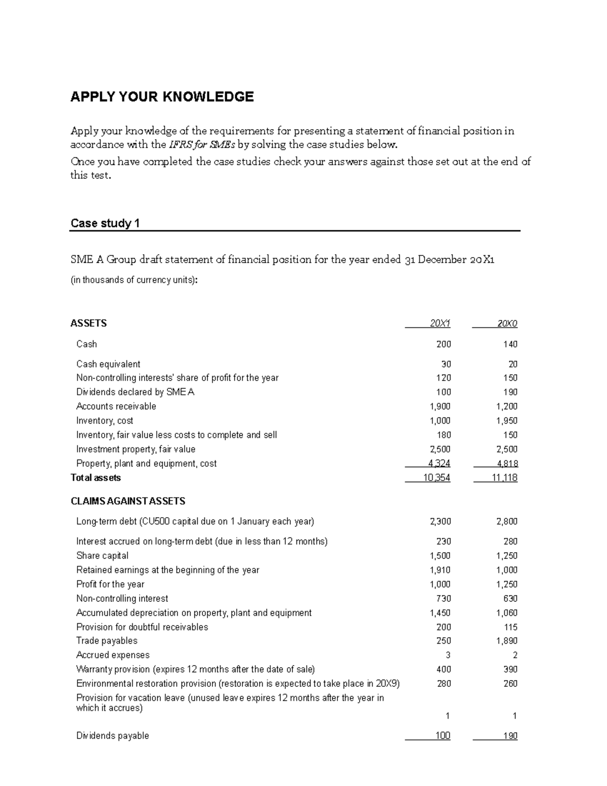 Apply YOUR Knowledge - notes - APPLY YOUR KNOWLEDGE Apply your ...