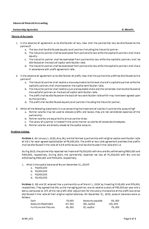 Cost Accounting Problems - bs accountancy - Studocu