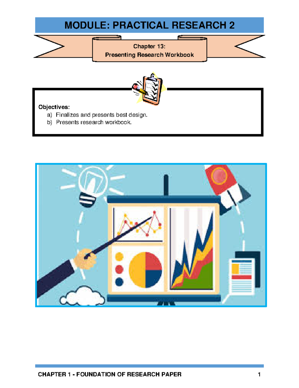 Chapter 13 - Presenting Research Workbook-1 - Chapter 13: Presenting ...