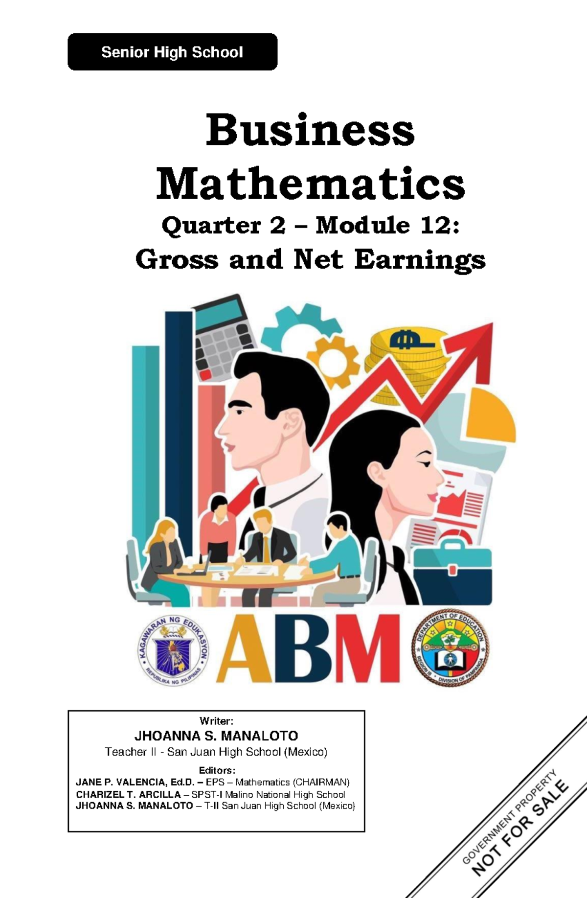 Business Mathematics Module 12 Gross and Net Earnings 1 - Business ...