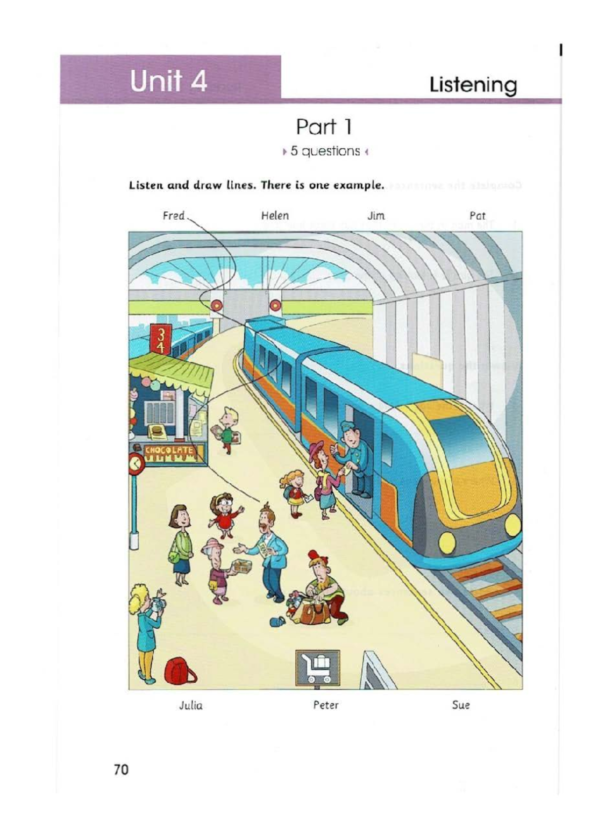 Luyện đề movers Test 4 - Unit 4 Li ste ning ####### Po rt 1 5 ques ti o ...