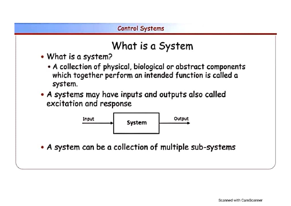 1,2 - dsdsd - Control systems - Studocu