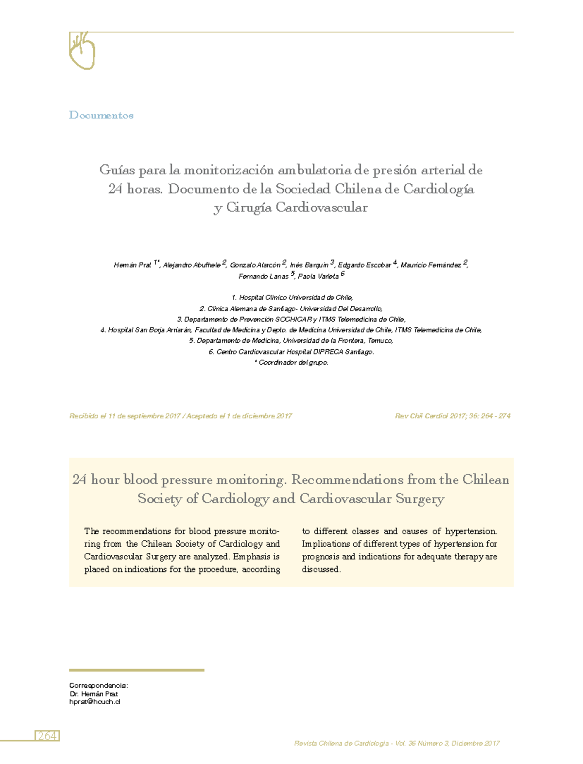 MAPA Cardiologia - Medicion ambulatoria de la presion arterial ...