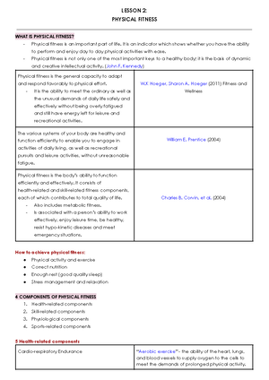 UNIT 2 Healthy Lifestyle - LESSON 3: HEALTHY LIFESTYLE HABITS WHAT IS ...