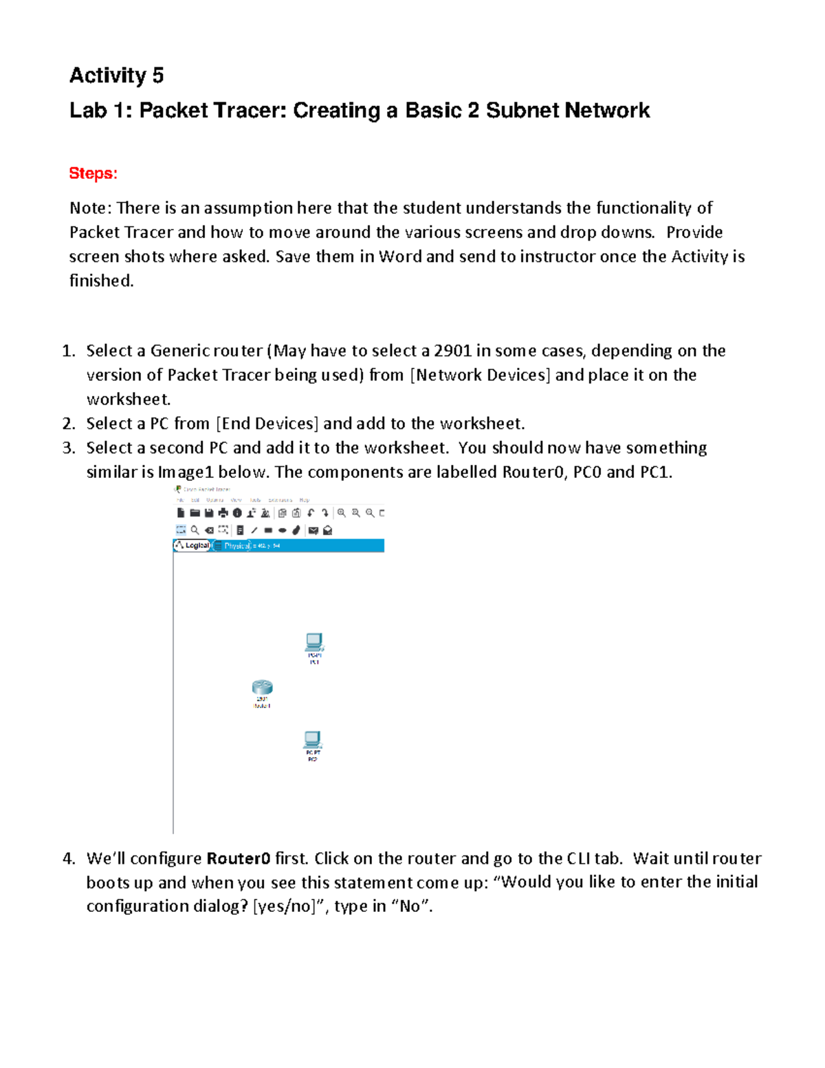 DCF255 Lecture 5 - Activity 5 - Introducing Switches into the Network ...
