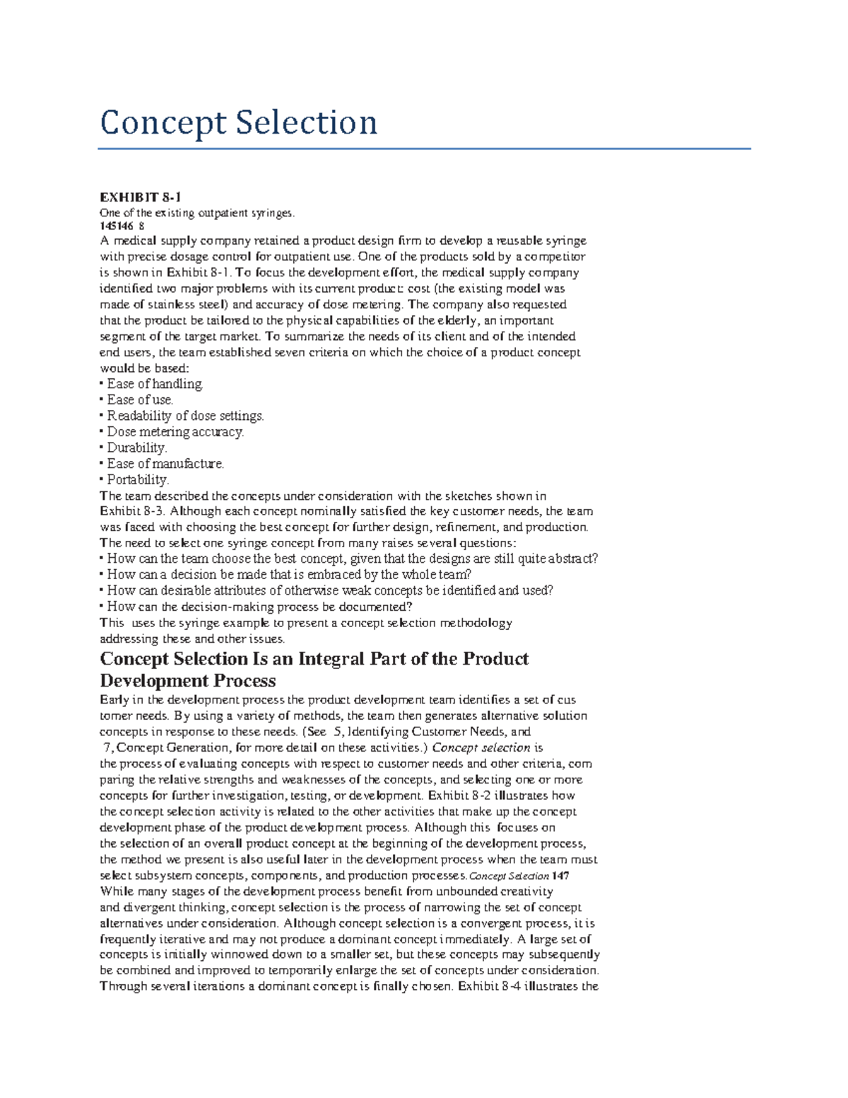 Concept Selection - Hey friends! This these files contains quality ...