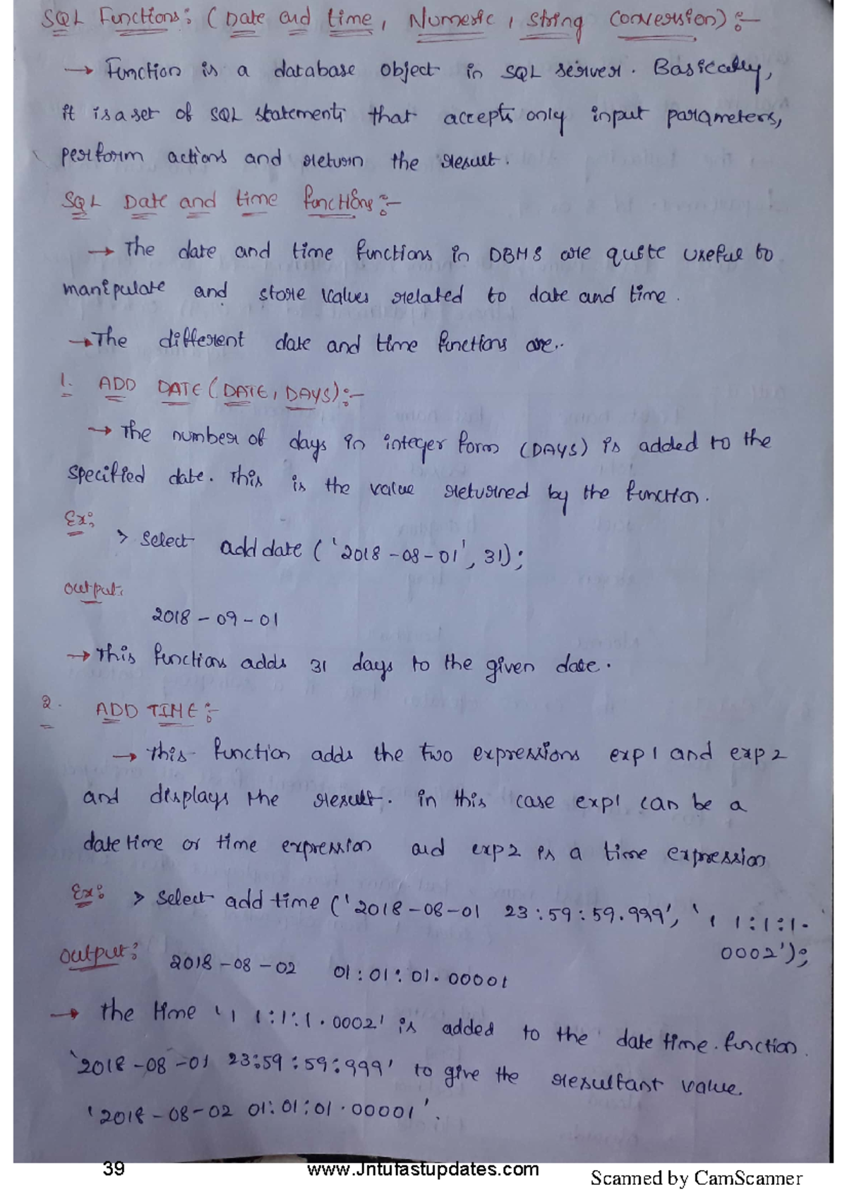 DBMS R19 - UNIT-2-39-43 - Studocu