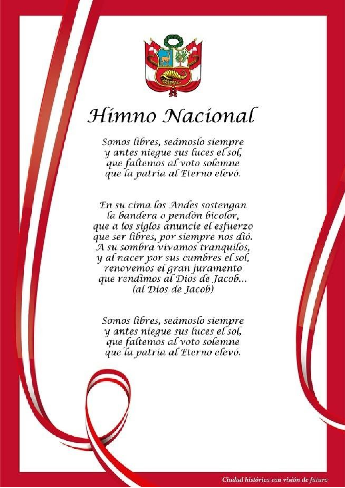 Himno de nacional - Historia - Studocu