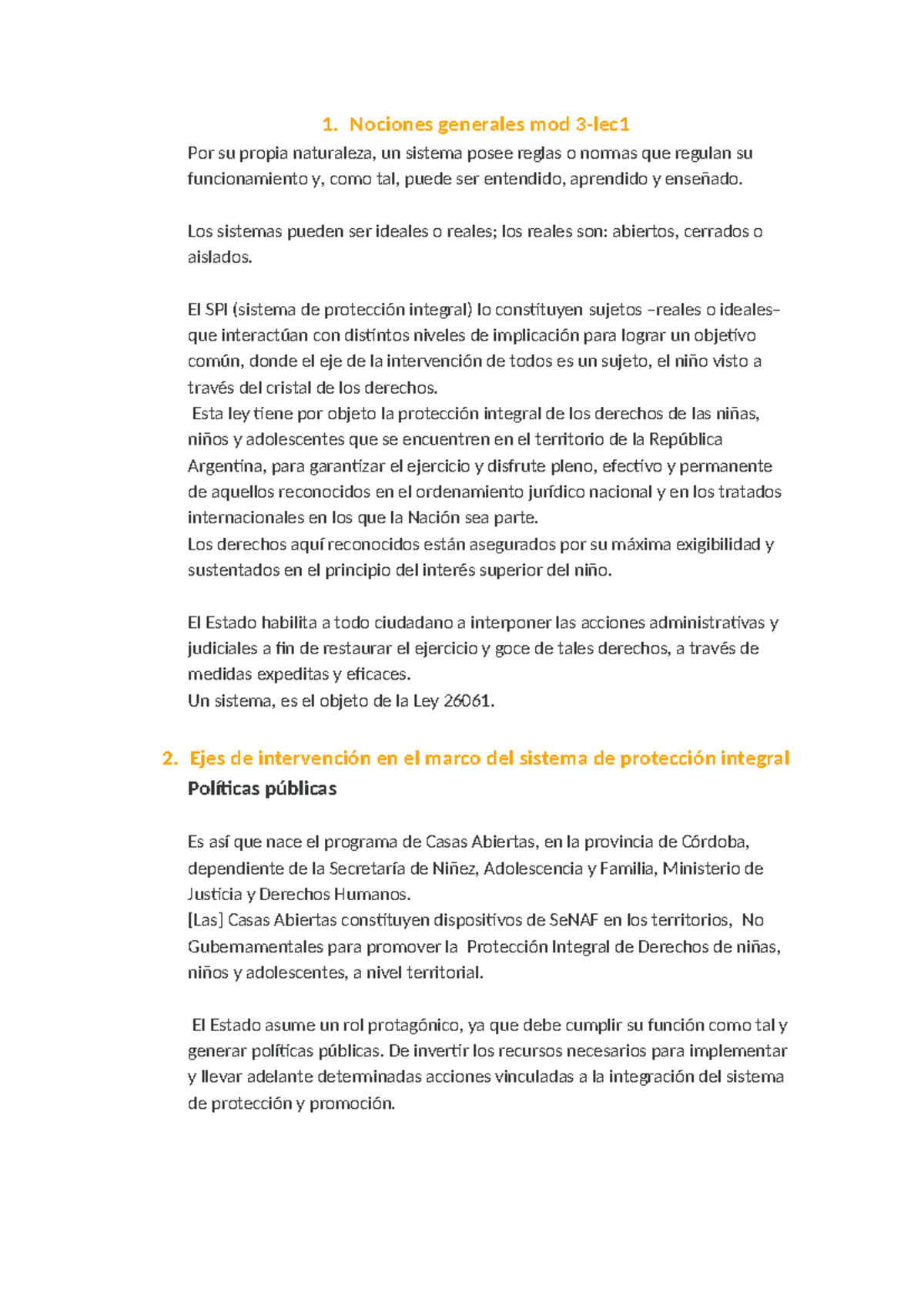 Resumen modulo 3 principios - 1. Nociones generales mod 3-lec Por su ...