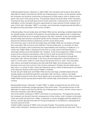 FTM240 - An essay about the movie three colors blue and an analysis of ...