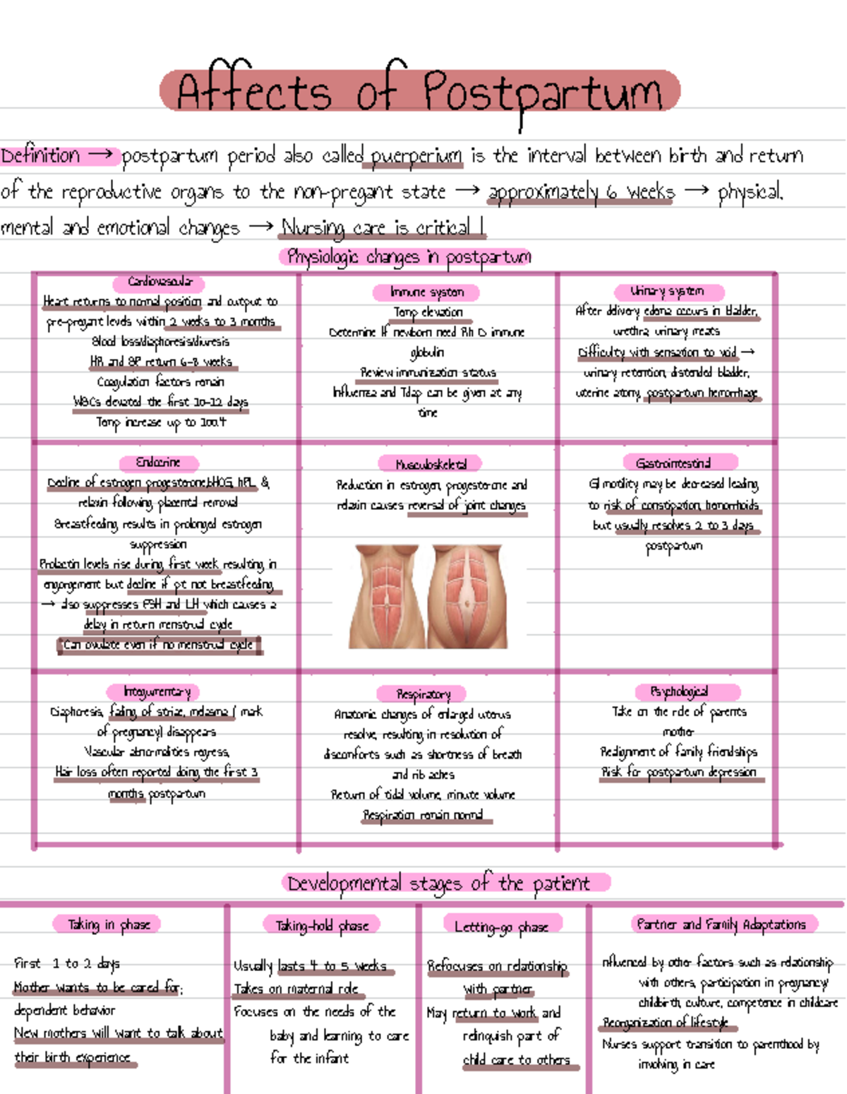 Post Partum - Affects of Postpartum Definition ³ postpartum period also ...