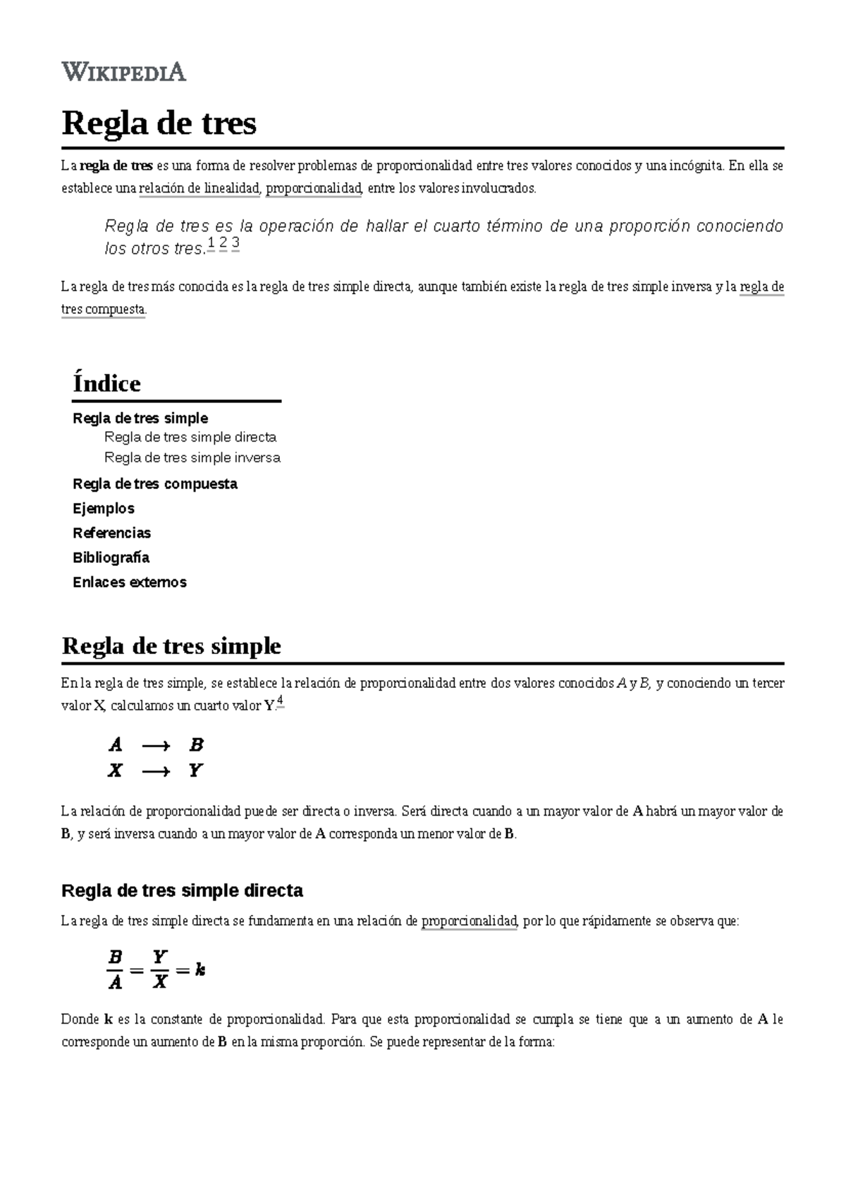 U5 pp 122 regla de tres - Regla de tres La regla de tres es una forma ...