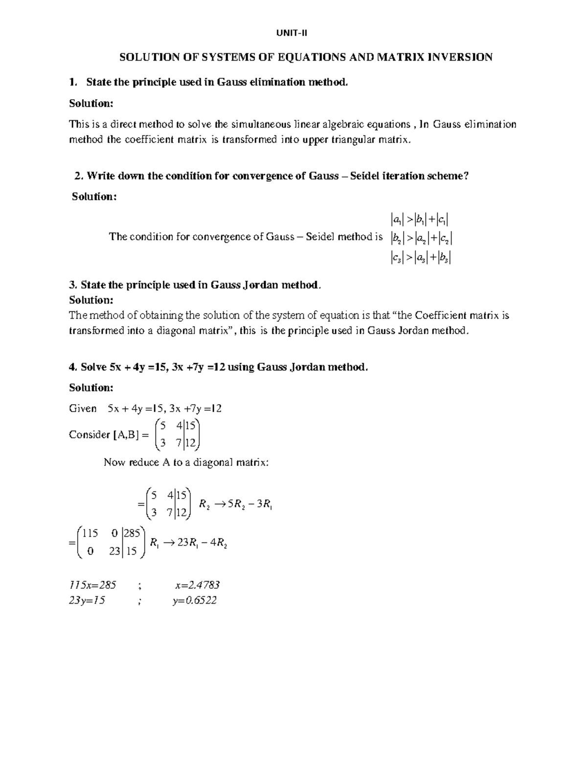 NM unit 2 - Network Management Lecture Notes - UNIT-II SOLUTION OF ...