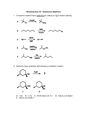 Organic chem 2 - General notes on topic - Organic Chemistry 2, commonly ...
